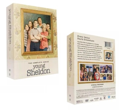 Young Sheldon: The Complete Series, Seasons 1-7 (DVD) Box-Set, Free ...