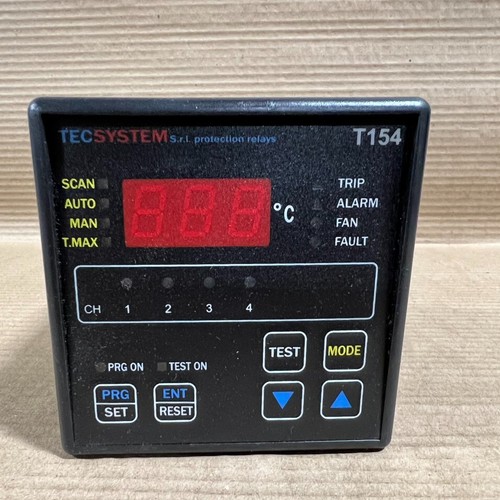 NEW TECSYSTEM T154 TEMPERATURE PROTECTION RELAY/CONTROL MONITOR | eBay