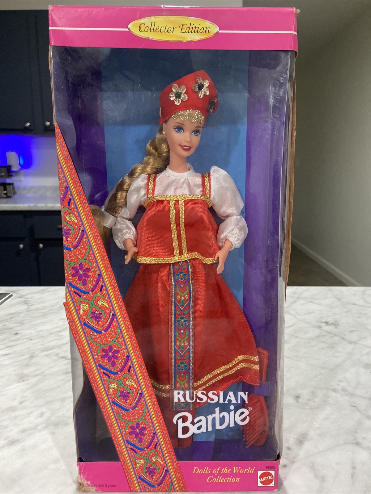 Russian Barbie from the Dolls of The World Collector's Edition Doll NEW ...