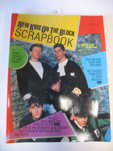 NEW KIDS ON THE BLOCK SCRAPBOOK 1990 MAGAZINE | eBay