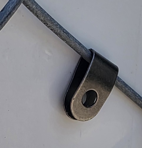 stainless clips Black Wire Mesh Clips Weldmesh Fencing U Clip rolls ...
