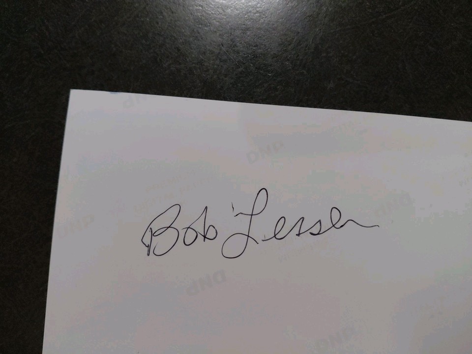 ROBERT LESSER 2 Hand Signed Autograph - 4X6 PHOTO S - ACTOR - DIE HARD ...