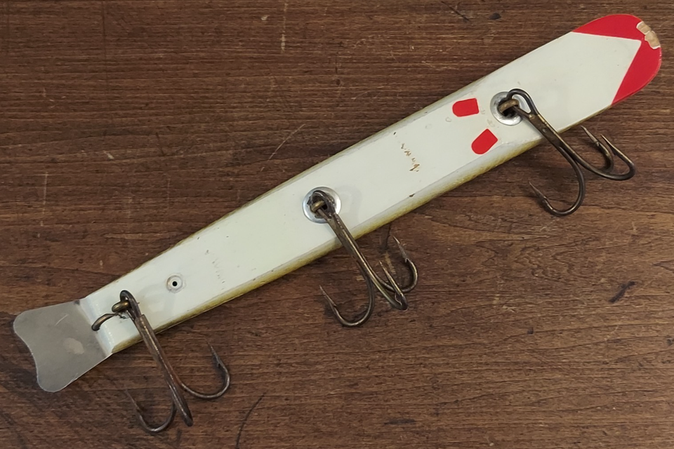 Vintage Suick Muskie Lure 9" Wood Fishing Lure Musky Wooden | eBay