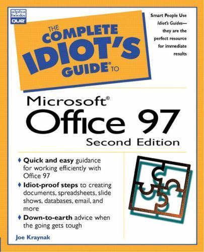 The Complete Idiot's Guide Ser.: Microsoft Office 97 by Joe Kraynak ...