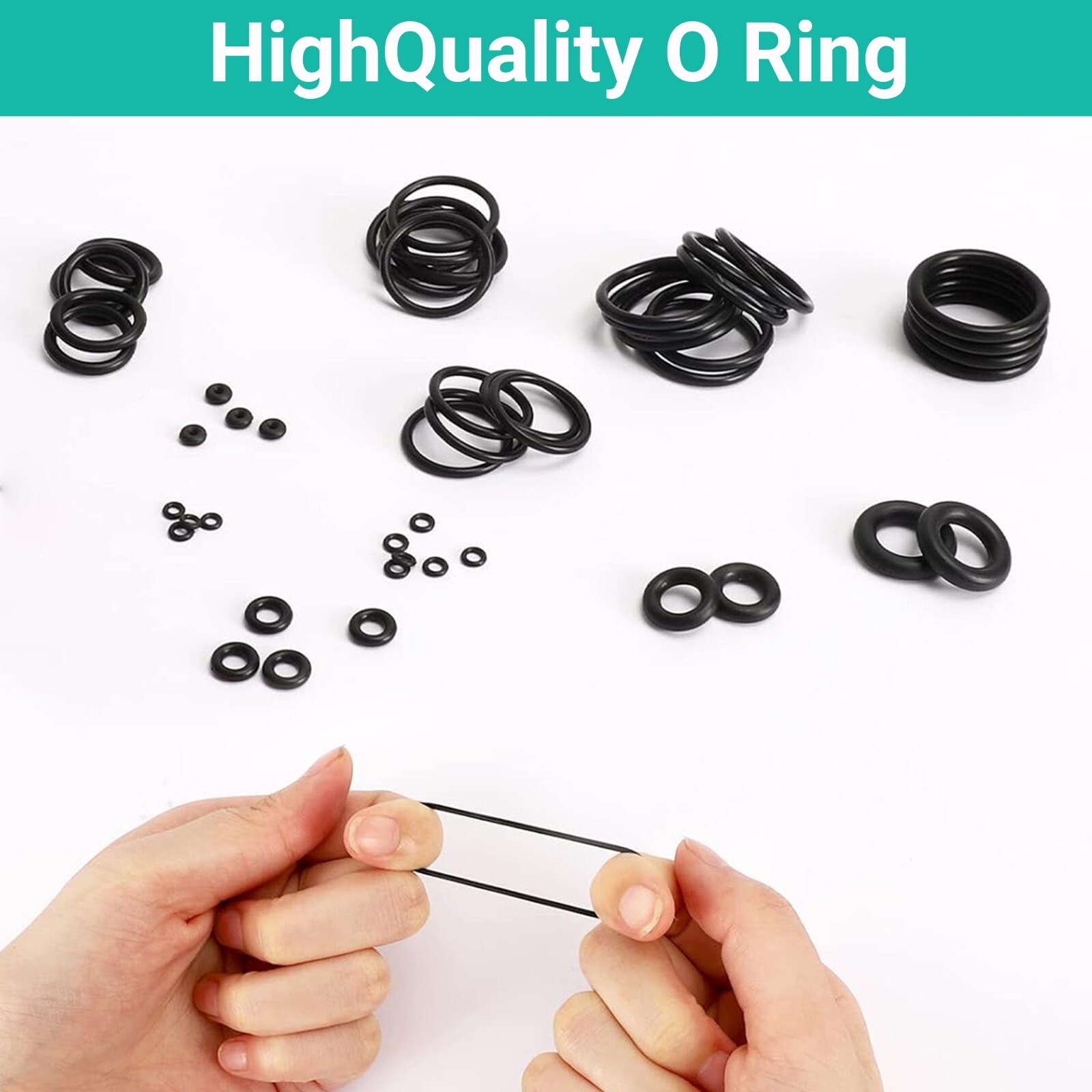 50Pc Assorted O RING SET Rubber Seals Tap Plumbing O-Ring Washer Kit ...