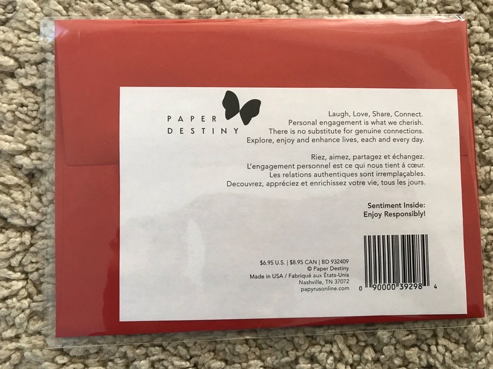 NIP PAPER DESTINY Viva La 21st Birthday Greeting Card New $6.95 | eBay