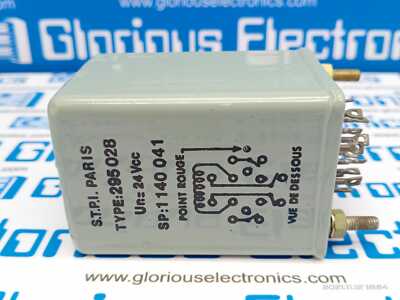 STPI PARIS 295028 24Vcc RELAY | eBay