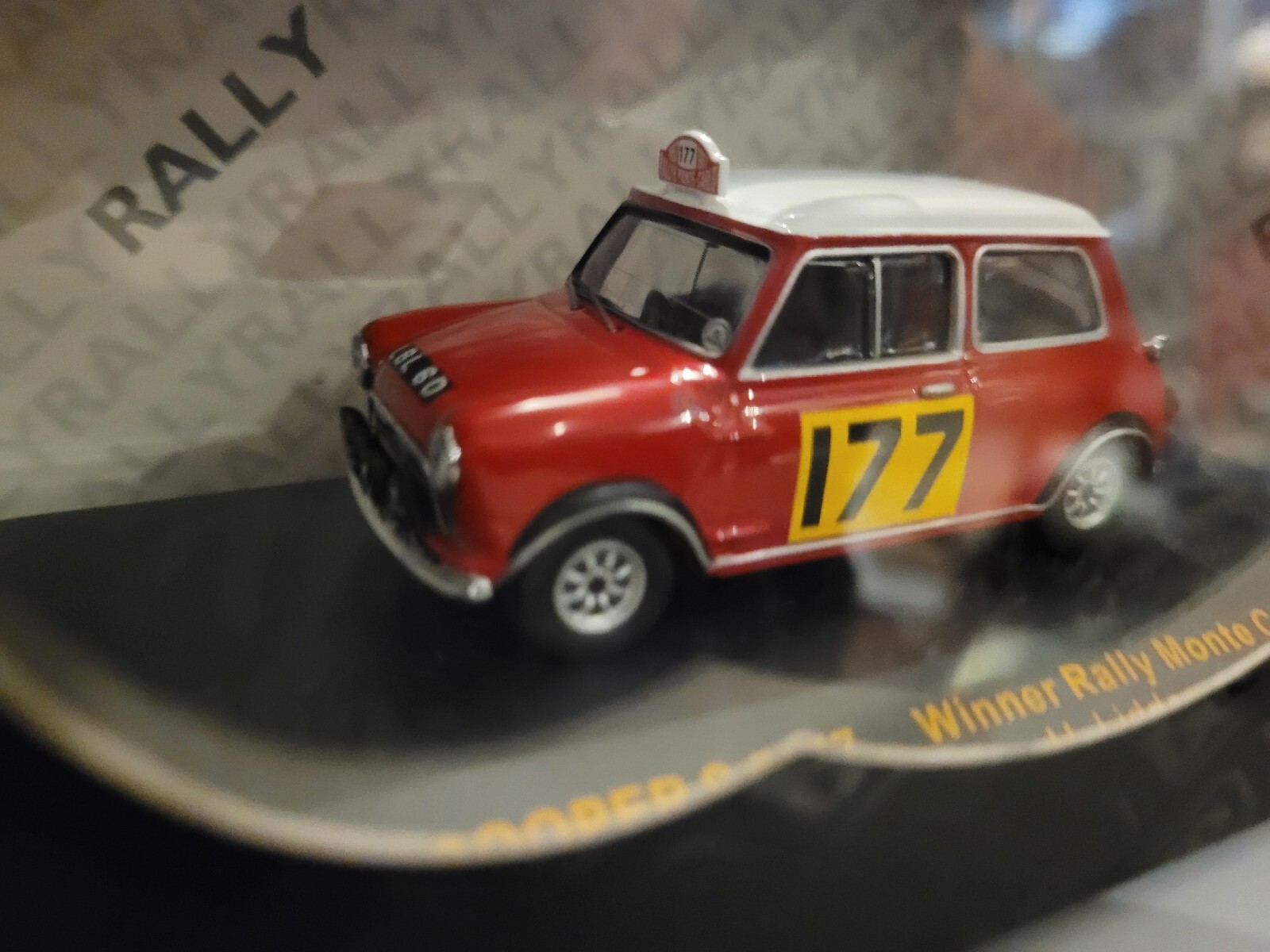AUSTIN MINI COOPER N°177 RALLYE MONTE CARLO 1967 IXO RAC086 1:43 1er | eBay