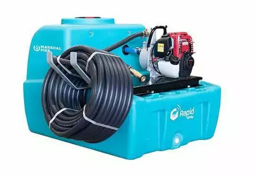 250 L Fire Fighting Tank Unit Pump Rapid Spray Marshal | eBay Australia