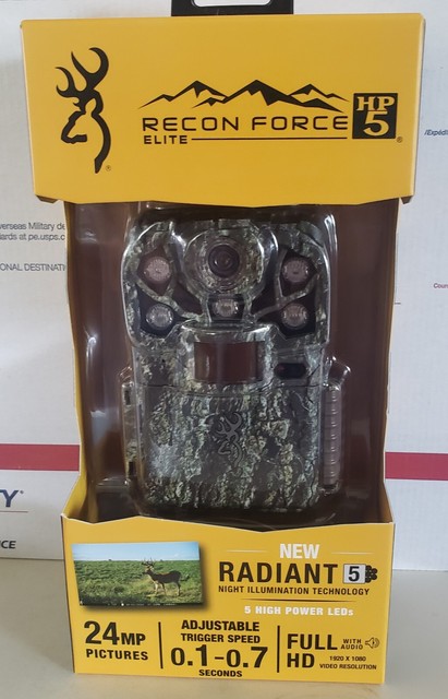 Browning Trail Camera Recon Force Elite HP5 Trail Camera (BTC-7E-HP5 ...