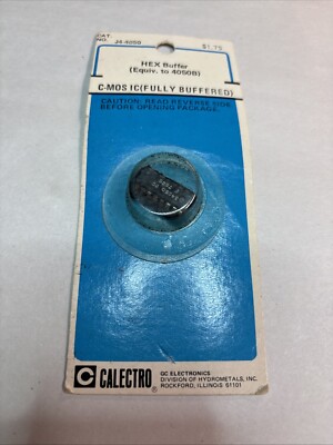 New Radio Shack HEX Buffer 4050B CMOS IC Fully Buff @MB207 | eBay