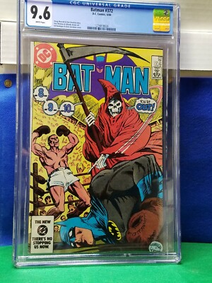 BATMAN 372 CGC 9.6 WHITE PAGES DEATH SKELETON BOXING COVER DC COMICS ...