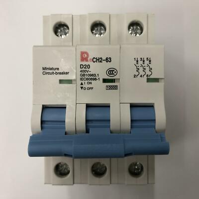 1PCS NEW CH2-63 3P D20 CH263 breaker | eBay