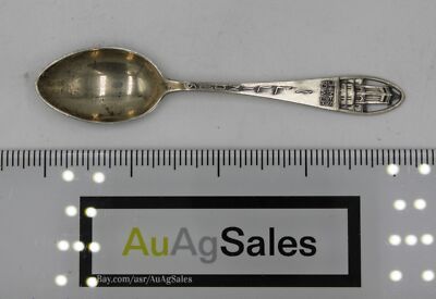 Vintage Sterling Silver Souvenir Spoon: Chimes Tower University of ...