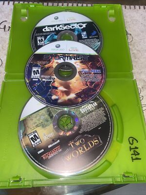 TWO WORLDS Stormrise/darksector XBOX 360 - GAME DISCs ONLY | eBay