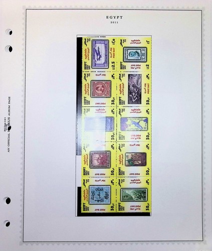 Egypt Collection On Minkus Album Pages 2011-2012 Highly Complete Mint ...