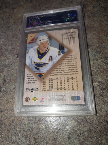 1996-97 Upper Deck Black Diamond - Triple Diamonds Brett Hull #170 Gold ...