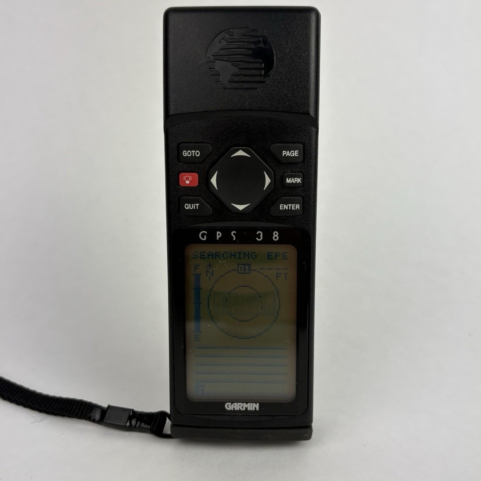 Garmin GPS 38 GPS38 Handheld Hiking Geocaching Personal Navigation ...
