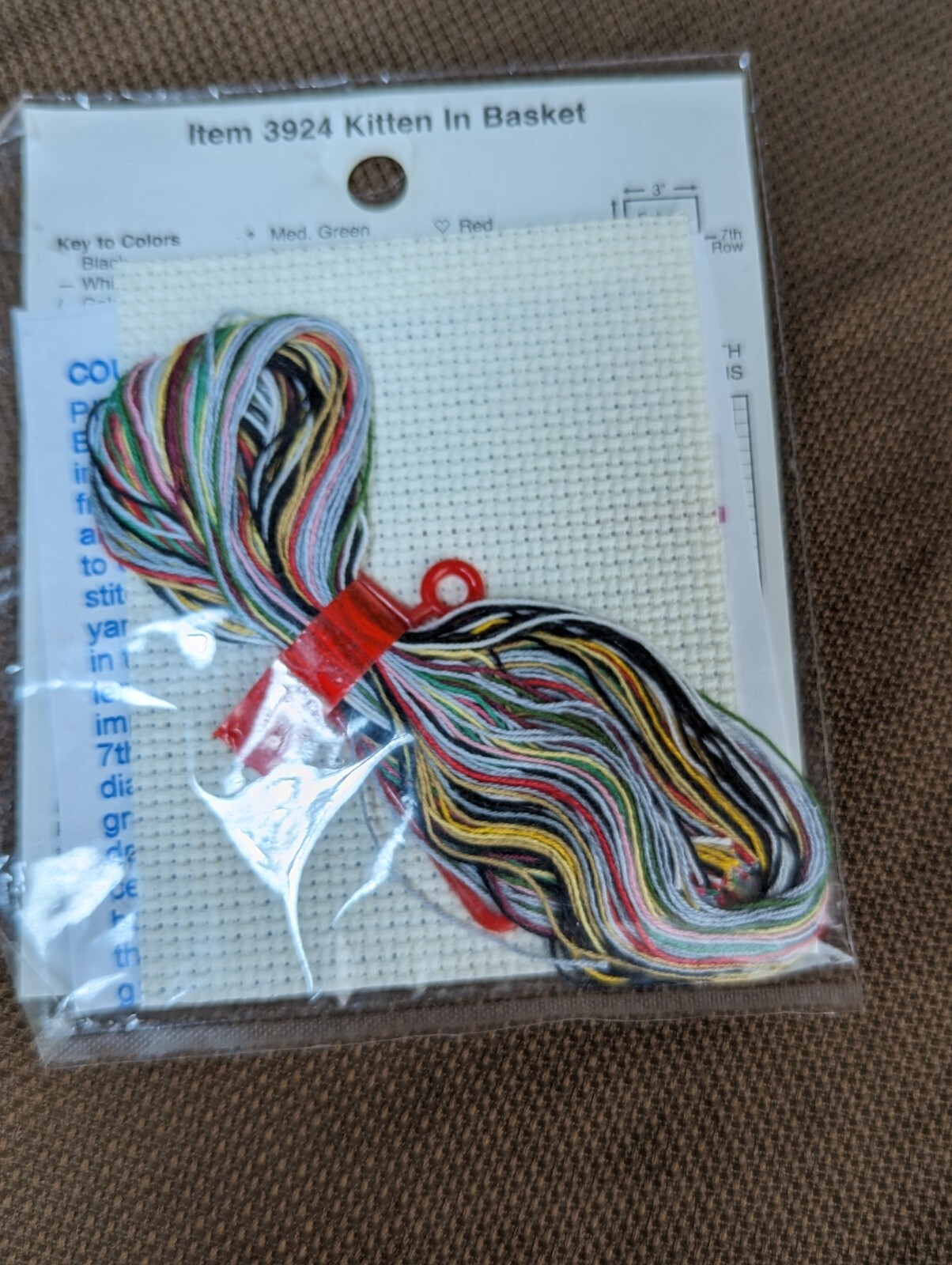 Counted Cross Stitch Kit 3923 Ho Ho Santa Stitch 'N Hang Ornament NMI ...