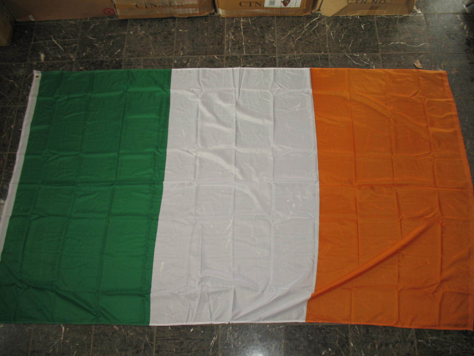 5x8 ft Ireland Irish Flag Rough Tex Knitted 5'x8' Banner Super Printed ...