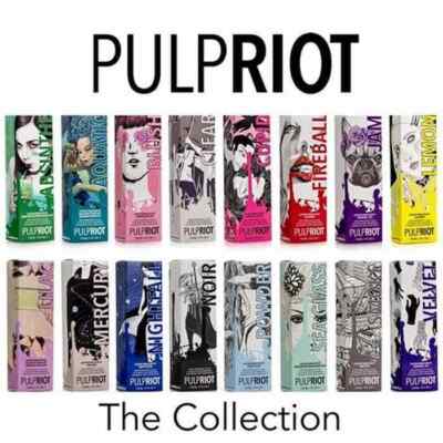 PULP RIOT Semi Permanent Professional Direct Hair Color 4oz ( Choose ...