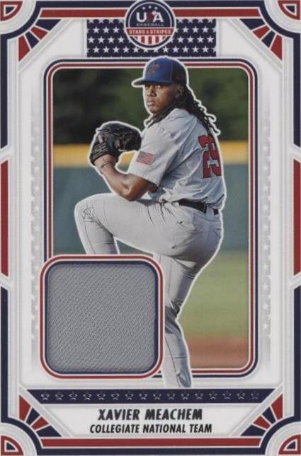 2024 Panini Stars and Stripes - USA Materials Xavier Meachem #USA-XM ...
