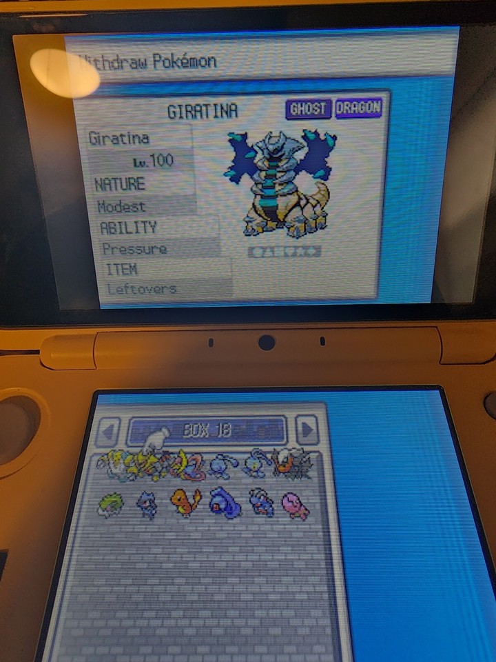 Authentic Nintendo DS Pokemon HeartGold 493 Shiny Pokemon No BOX CIB ...