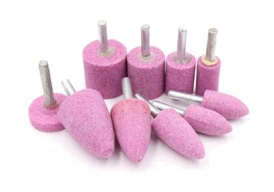 10 Pcs Rotary Grinding Stone, 1/4 Inch Shank Abrasive Stones Mounted ...