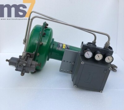 FISHER 656 DIAPHRAGM ACTUATOR SIZE 40 WITH 3582G PNEUMATIC VALVE ...