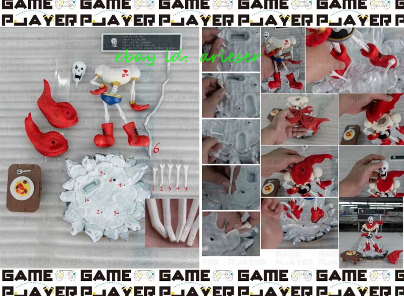 Gameplayer Gamer'S Studio Undertale Papyrus Action Figure New Toys In ...
