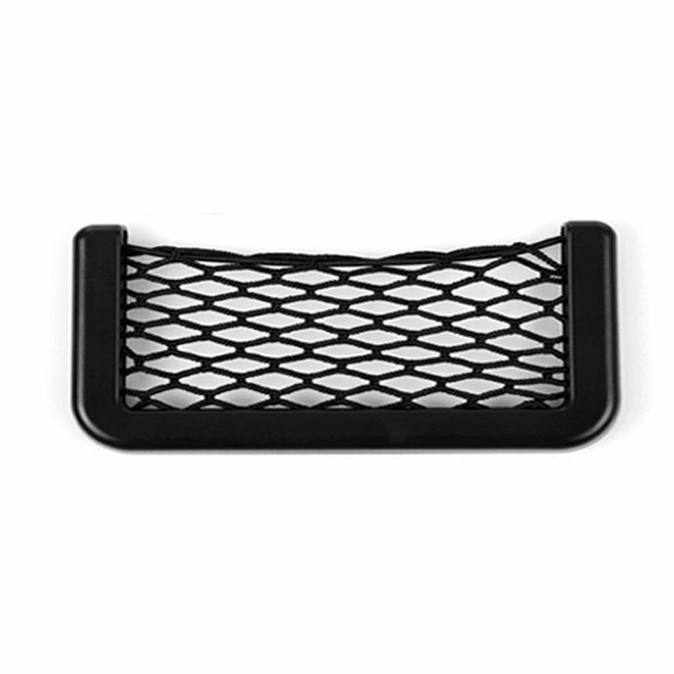 Car Body Edge Elastic Net Storage Phone Holder Organizer For Tesla ...