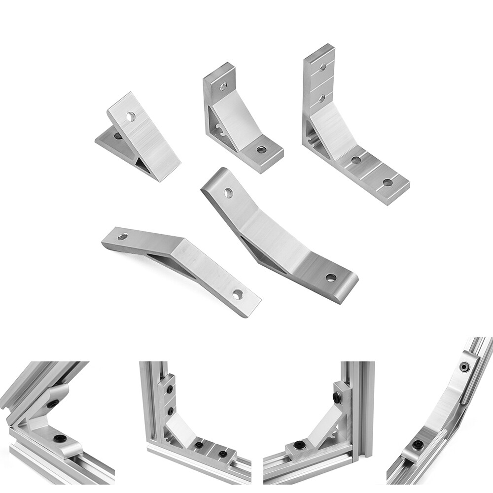 Standard Angle Brackets Galvanised Corner Brace 90 Degree Angle