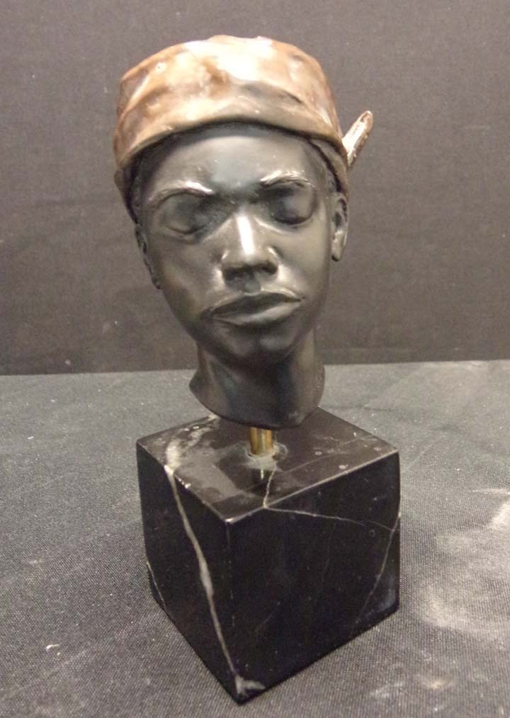 David Parvin"Defiance" head bronze sculpture Hand Signed Make Offer | eBay