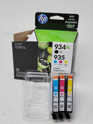 HP 935 (N9H65FN#140) Genuine Tri-Color Ink Cartridge Exp 2021 Open box ...
