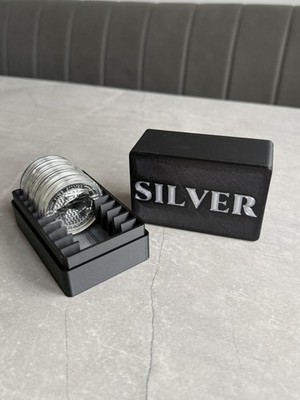 Silver 1oz Coin Storage Box – Holds 10 | eBay UK