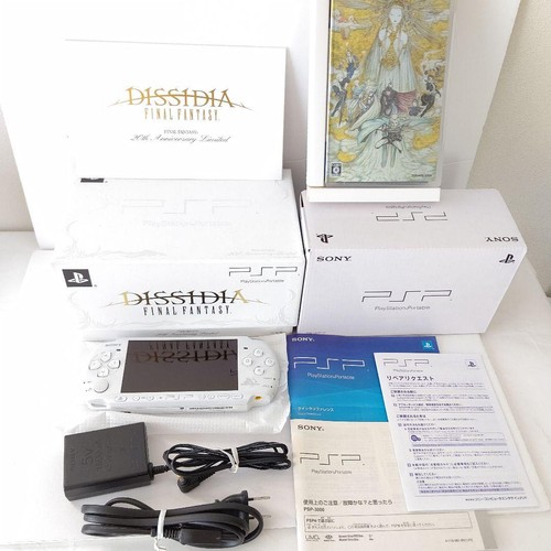 PSP3000 DISSIDIA FINAL FANTASY 20th Anniversary Limited Console w/Box ...
