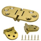 4 Pcs Round Edge Hinge Brass Butler Tray Hinge Round Edge 180 Degree ...