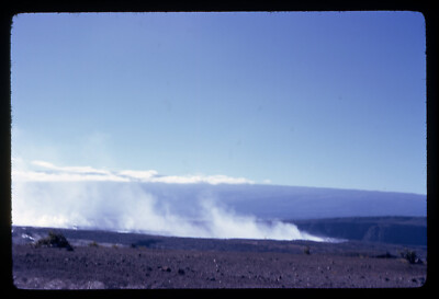sl67 Original slide 1970's Hawaii Kilauea Volcano Rim Halemaumau 012a ...