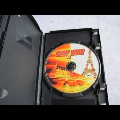 Rush Hour 3 Jackie Chan Chris Tucker Pretty Scuffed Up DVD Movie Bundle ...