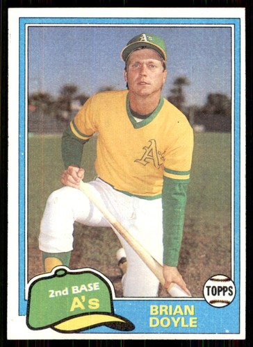 1981 Topps Traded Brian Doyle Oakland Athletics #754 | eBay