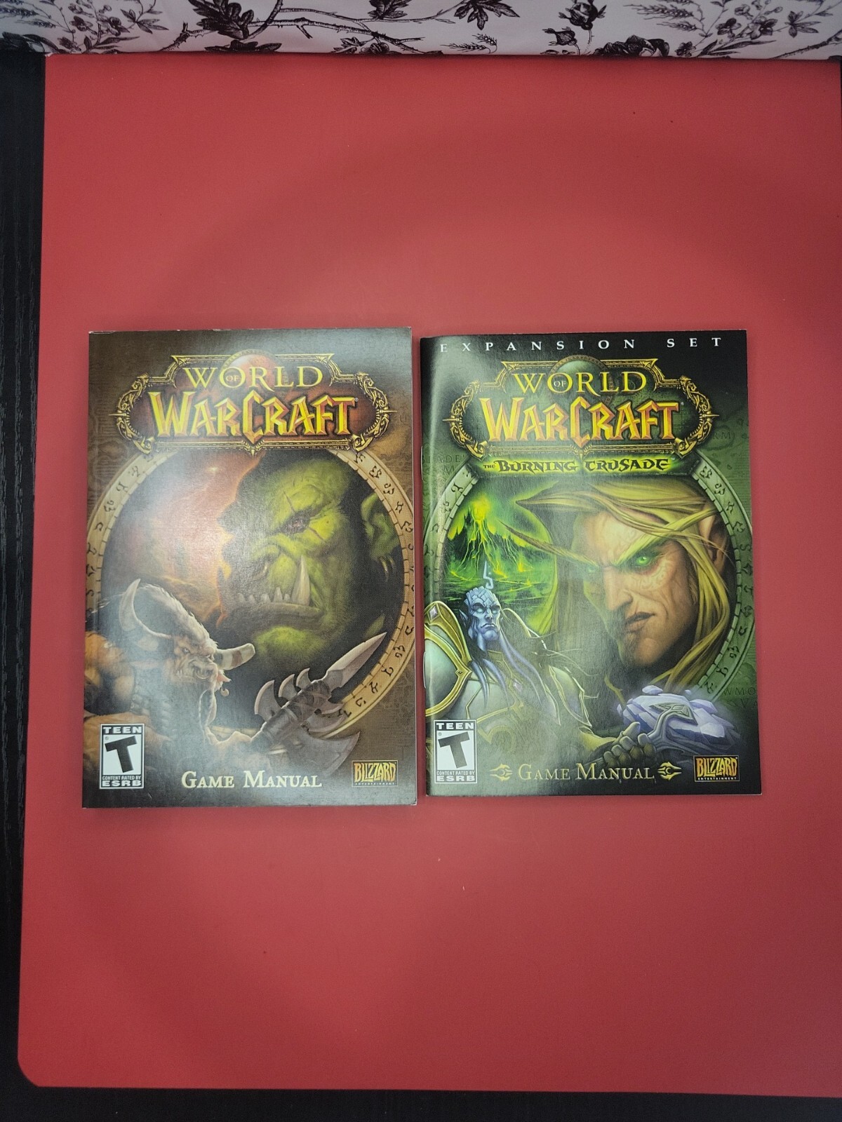 Vintage Video Game Manuals 2 World of Warcraft Blizzard Official Game ...