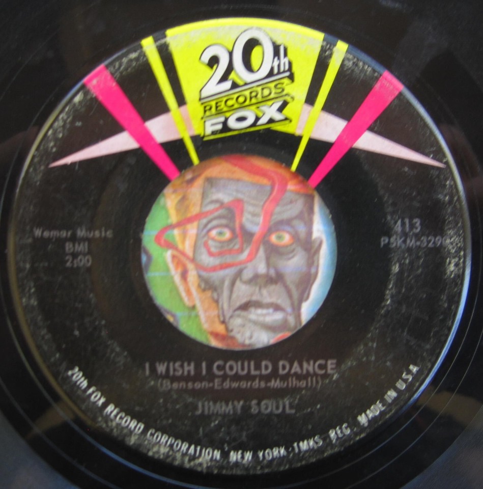 HEAR Jimmy Soul & Chants 45 Respectable / I Wish I Could Dance R&B frat ...