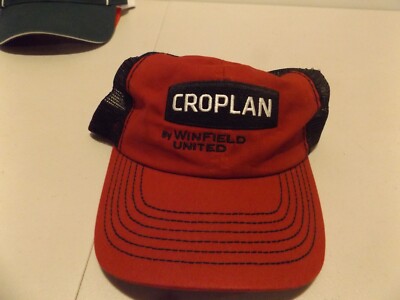 VINTAGE-CROPLAN by WINFIELD UNITED, Dark Red, Cap-Hat Adjustable Strap ...