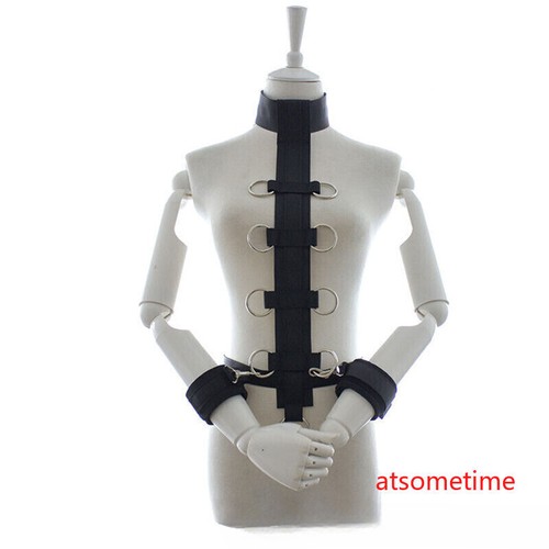 Nylon Hand Binding Neck Collar Waist Hand Cuff Games Couples Slaver ...