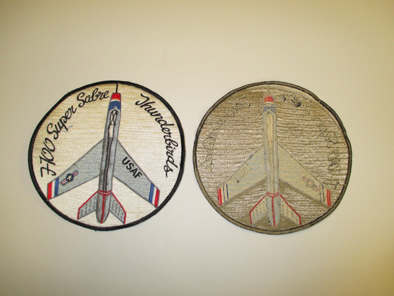 b5194 US Air Force USAF Thunder birds F 100 Super Sabre patch IR21B | eBay
