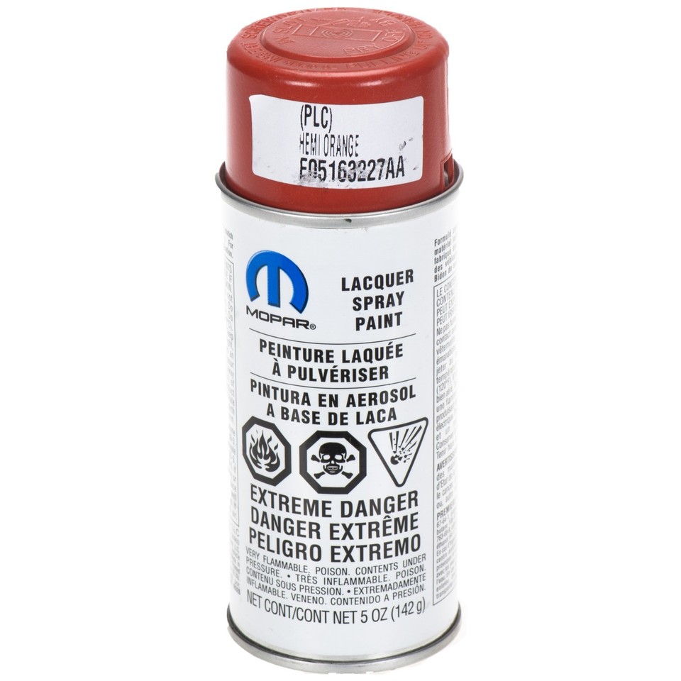 JEEP DODGE CHRYSLER RAM PLC HEMI ORANGE TOUCH UP AEROSOL SPRAY PAINT ...