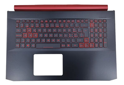 ACER NITRO 7 KEYBOARD CASE AN715-51 GTX 1050 GTX 1650 GERMAN | eBay