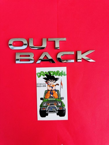 05-09 Subaru Outback Rear Trunk Emblem Logo Nameplate Letters OEM | eBay