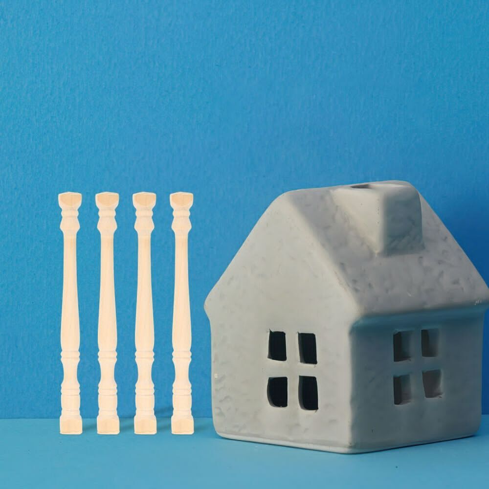 2Pcs Dollhouse Decor Mini Pillar Model Greek Column 1:12 Dollhouse | eBay