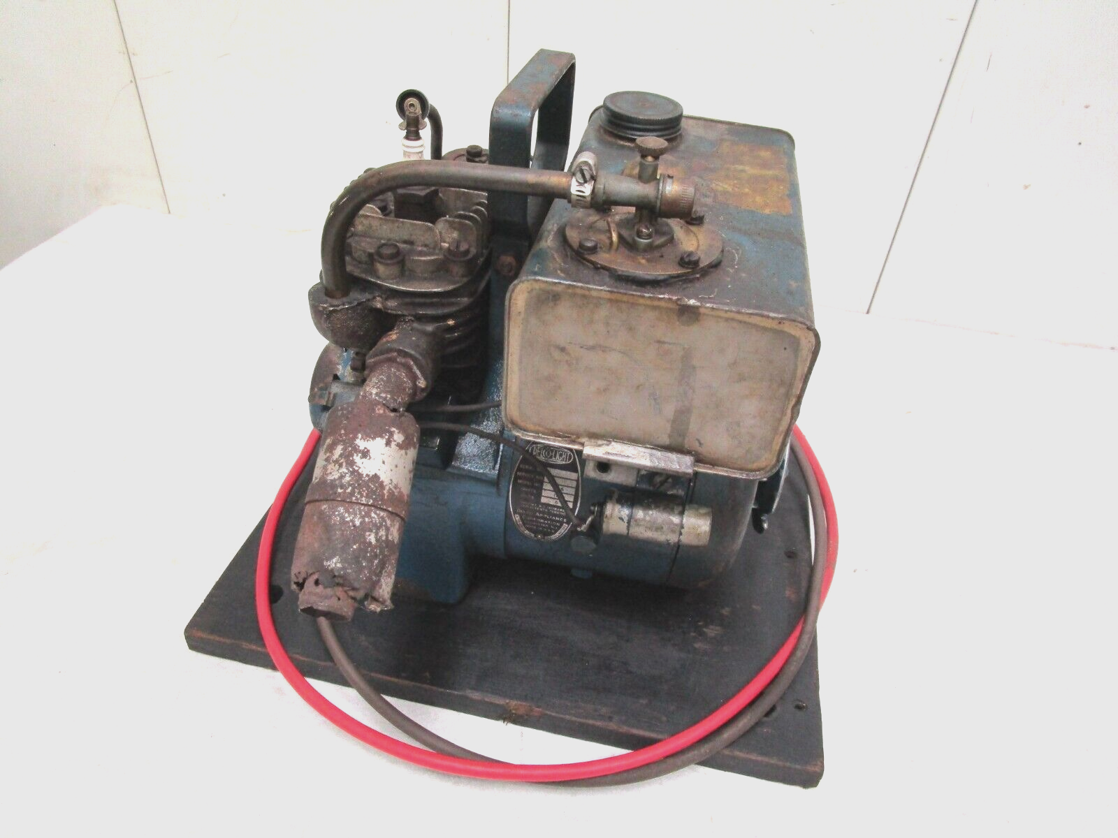 DELCO LIGHT PLANT GENERATOR MODEL B-6 GM LITTLE JOE STATIONARY ENGINE 6 ...